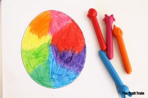 Easter Egg Scratch Art - The Craft Train