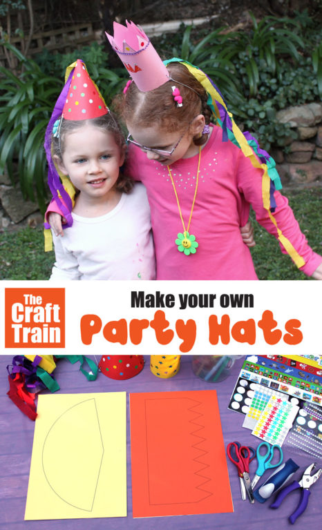 DIY party hat craft - The Craft Train