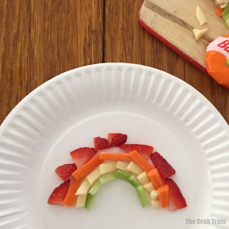 Healthy Food Art activity for kids - The Craft Train