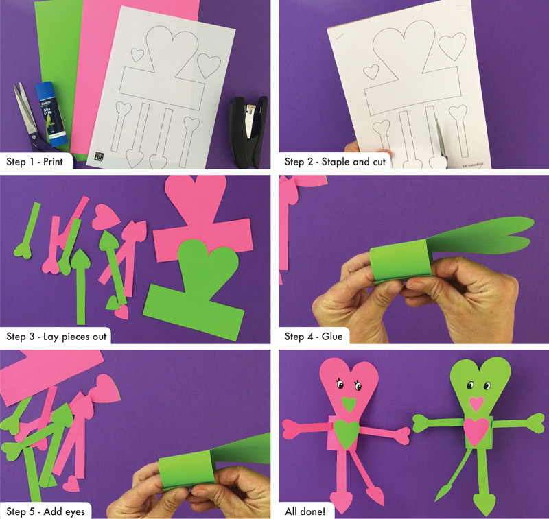 Paper heart people | The Craft Train