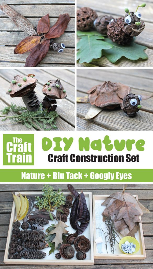 DIY nature craft construction set - The Craft Train