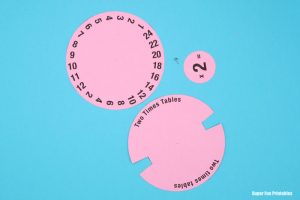 Times table spinners - The Craft Train