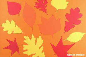 Paper mosaic Autumn art project - The Craft Train