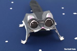 Egg carton sugar glider craft - The Craft Train