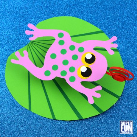 Spring animal printable crafts - The Craft Train
