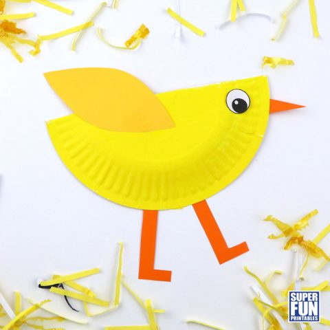 Spring animal printable crafts - The Craft Train