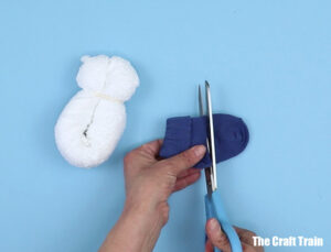 Washcloth snowman - The Craft Train