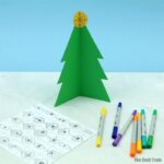 Christmas tree advent calendar - The Craft Train