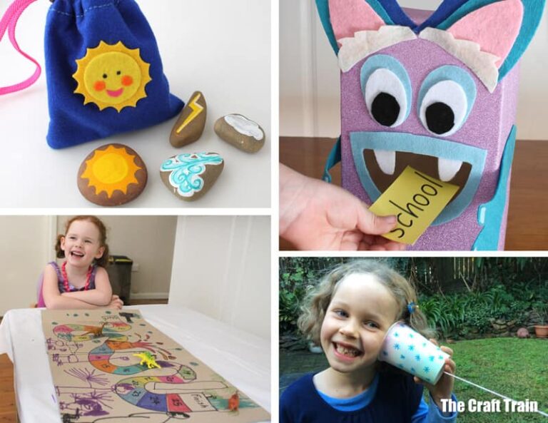 Educational crafts for kids - The Craft Train