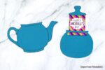 Mothers Day teapot card - The Craft Train