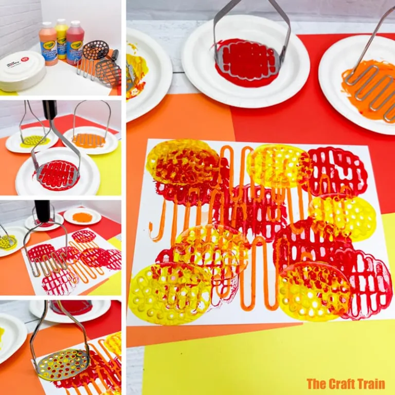 Potato Masher Painting - The Craft Train