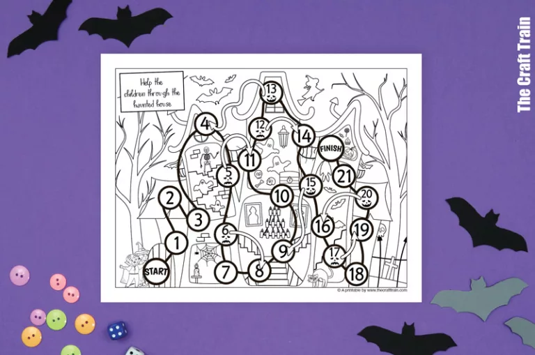Printable Halloween Games - The Craft Train