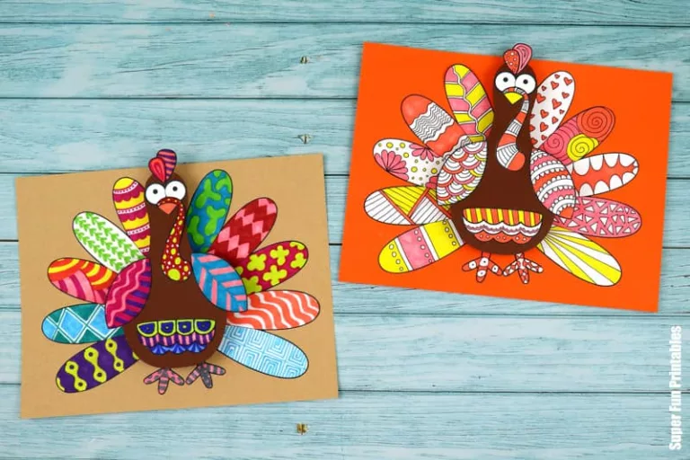 3D Pattern Art Turkey - The Craft Train