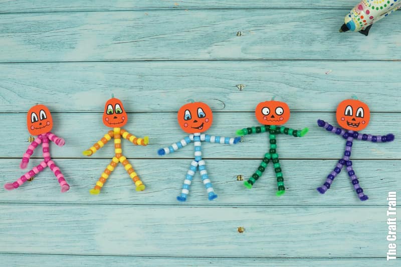 Mini Pumpkin People - The Craft Train