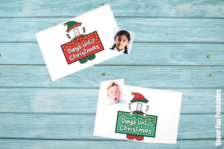 Elf Christmas Countdown Calendar - The Craft Train