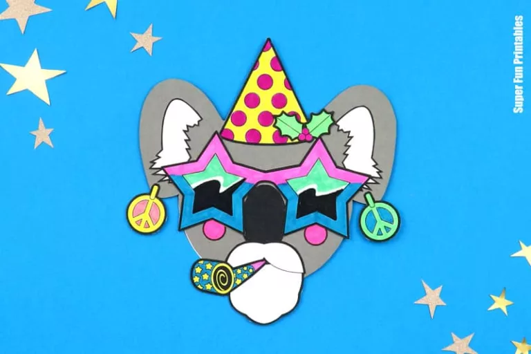 Festive Koala Card - The Craft Train