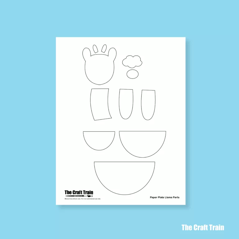 Llama Printable Template Free Printable Papercraft Templates